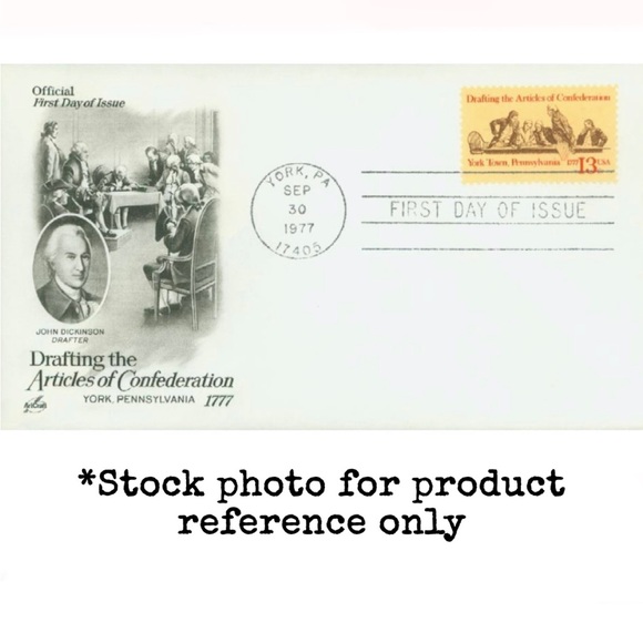 Other | 4 Vtg 1977 Stamps 13c Articles Of Confederation Usa Postage ...
